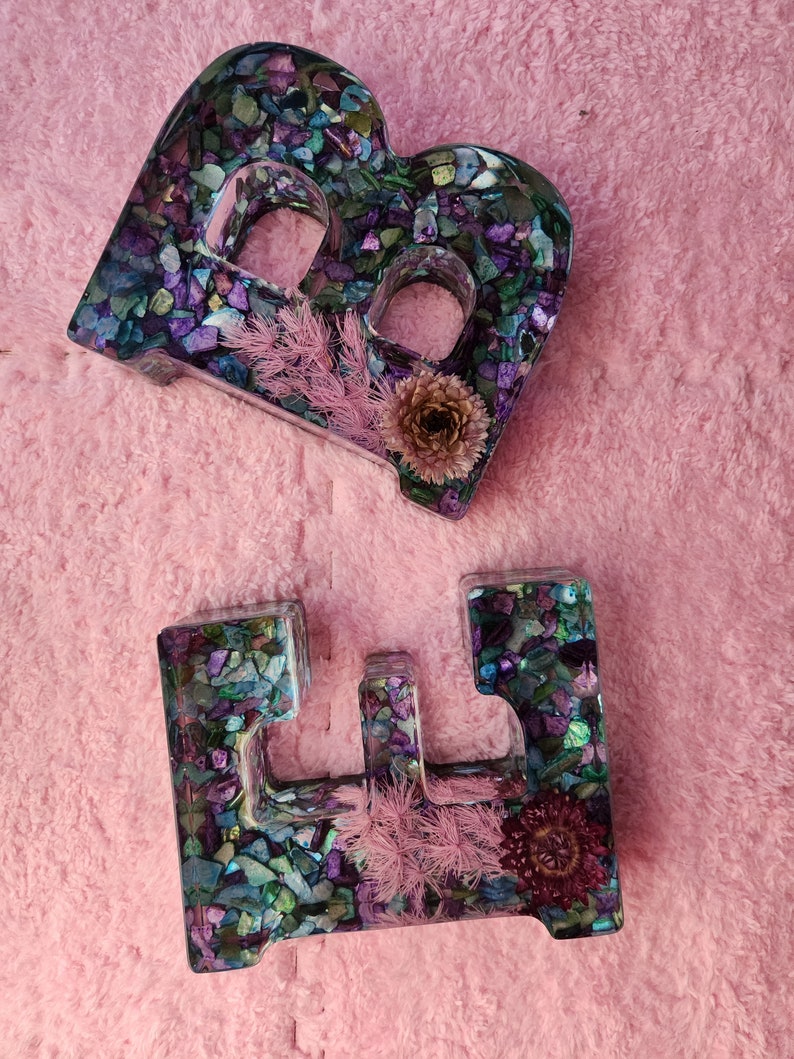 Custom Resin Letter - Etsy