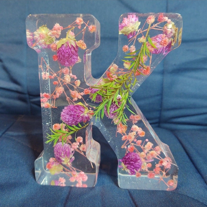 Custom Resin Letter - Etsy
