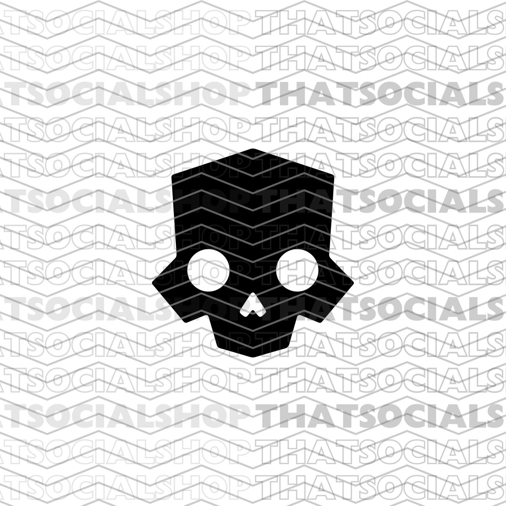 Permanent Adhesive Vinyl Car Bumper/glass Decal helldivers 2 Skull ...