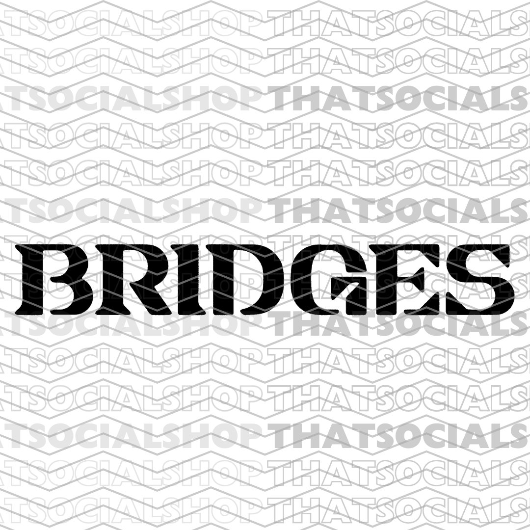 Decal bridges Logo English Made to Order Death Stranding - Etsy