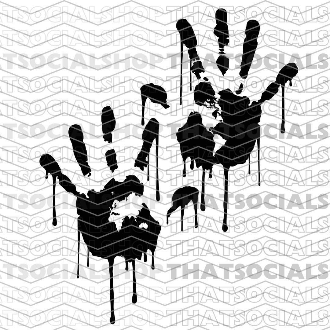 Decal death Stranding Handprints Continents Logo English Made to Order ...