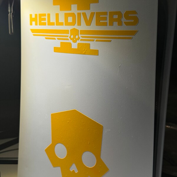 Helldivers 2 Skull Decal - Etsy
