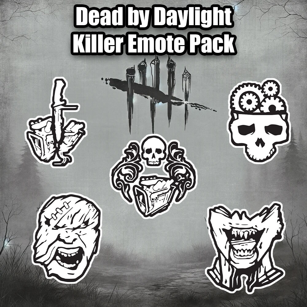 Dead by Daylight Killers Emote Pack - Etsy