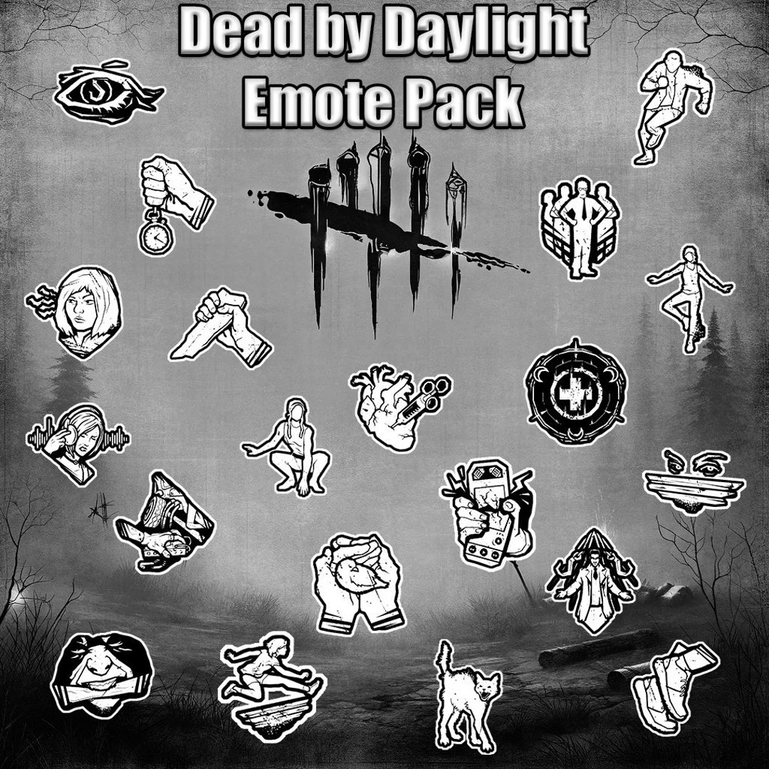Dead by Daylight Survivors Emote Pack - Etsy
