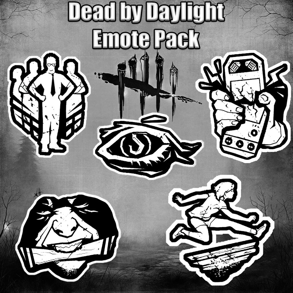 Dead by Daylight Survivors Emote Pack - Etsy
