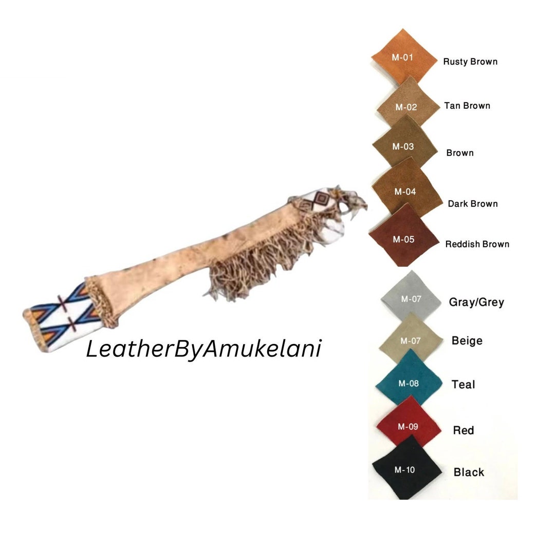 Old Style Handmade Beaded Native American Style Rifle Scabbard Sioux ...