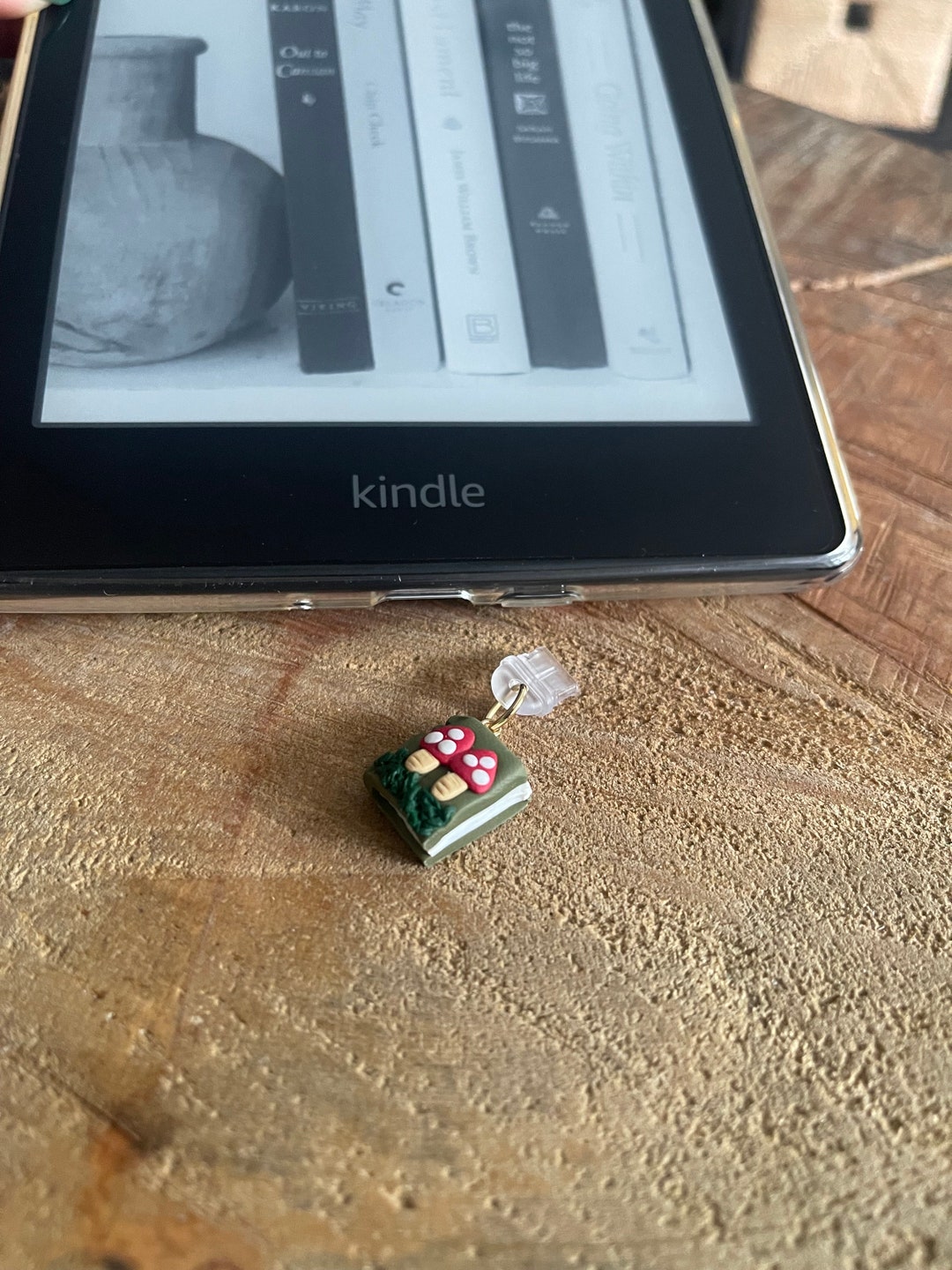 Cottagecore Kindle Charm, Steam Deck, Kindle Accessory, Polymer Clay ...