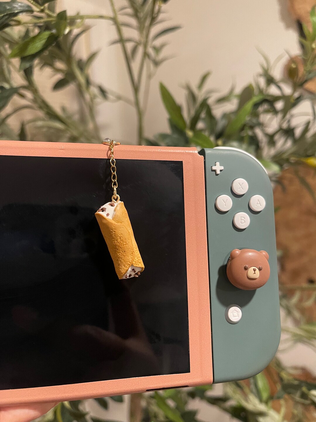 Cannoli, Nintendo Switch Charm, Steam Deck, Charm, Headphone Jack Charm ...