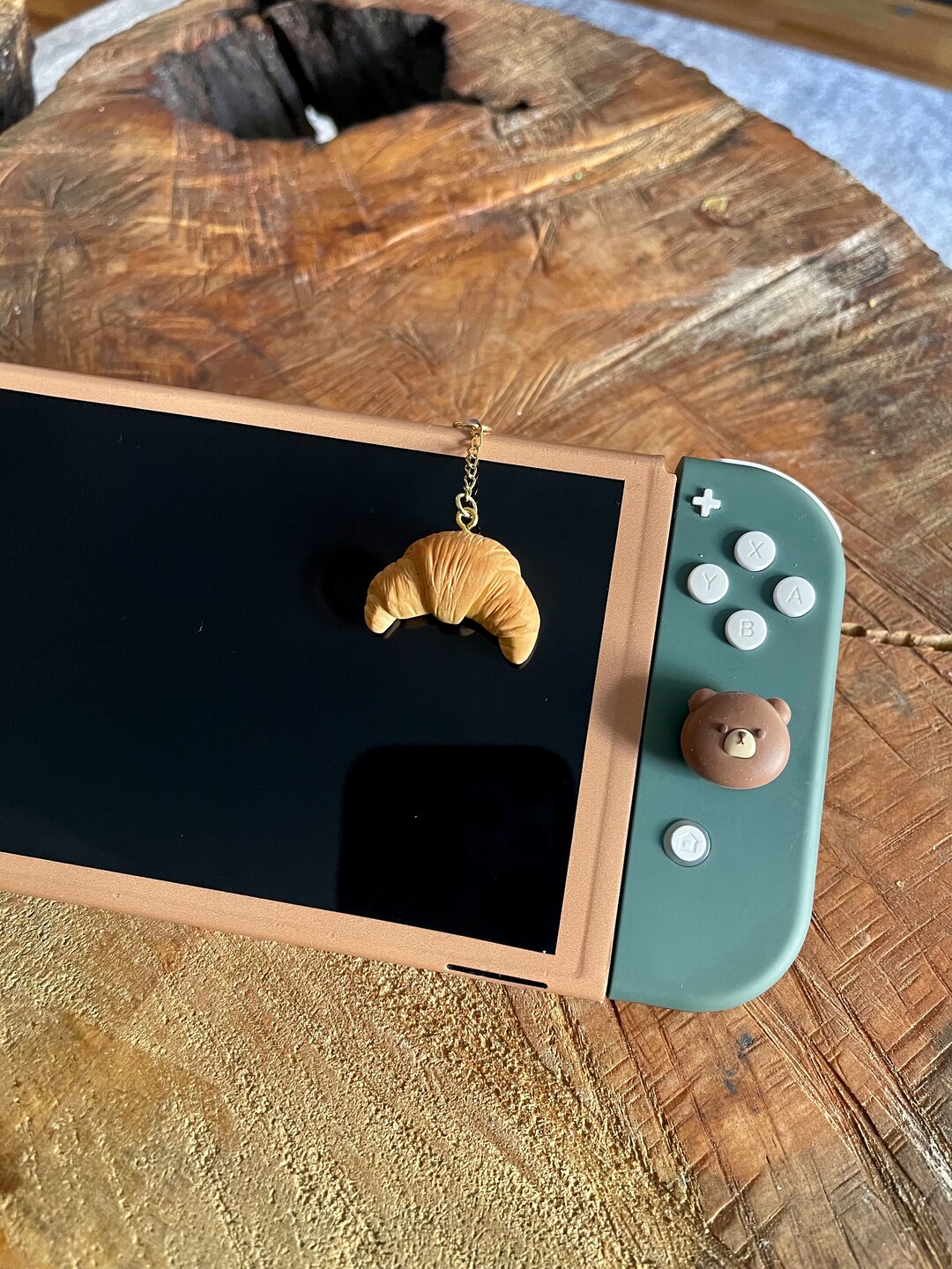 Croissant, Nintendo Switch Charm, Steam Deck, Charm, Bread Charm ...