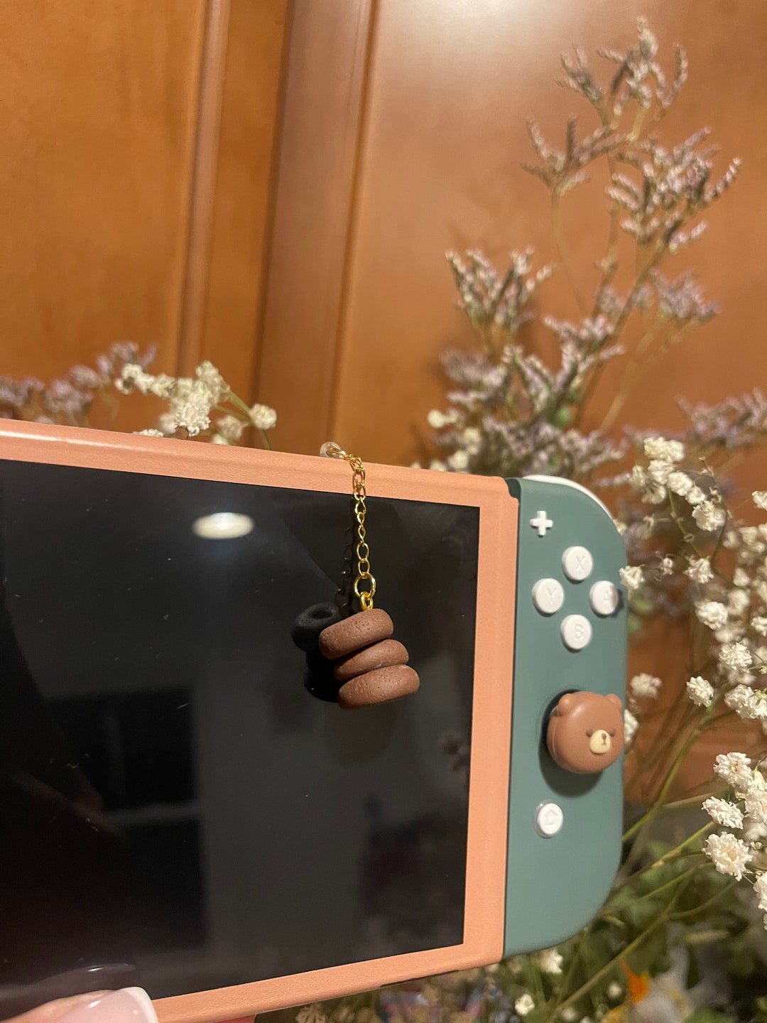 Chocolate Stacked Donut Nintendo Switch Charm - Etsy