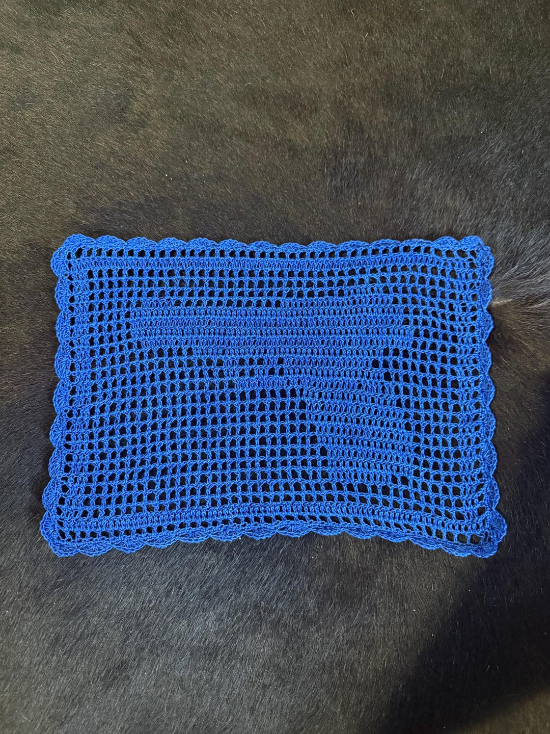 Crochet Pistol Doily, Handmade Cotton Tapestry - Etsy