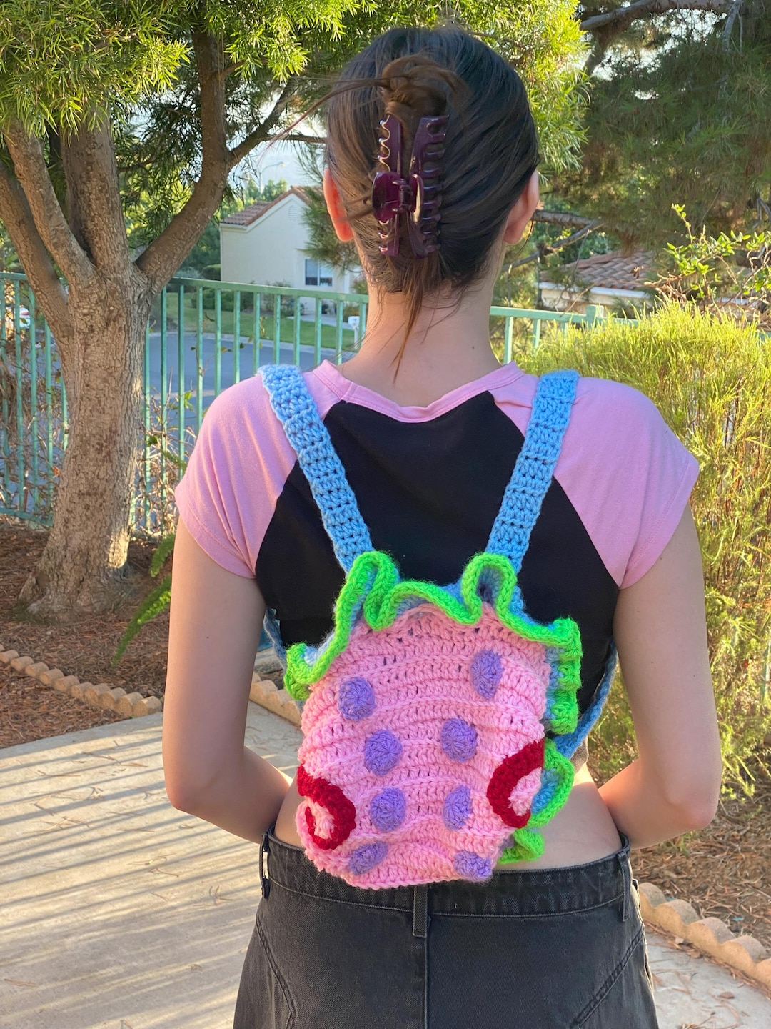 Gary-inspired Snail Crochet Backpack Pattern PDF Download - Etsy