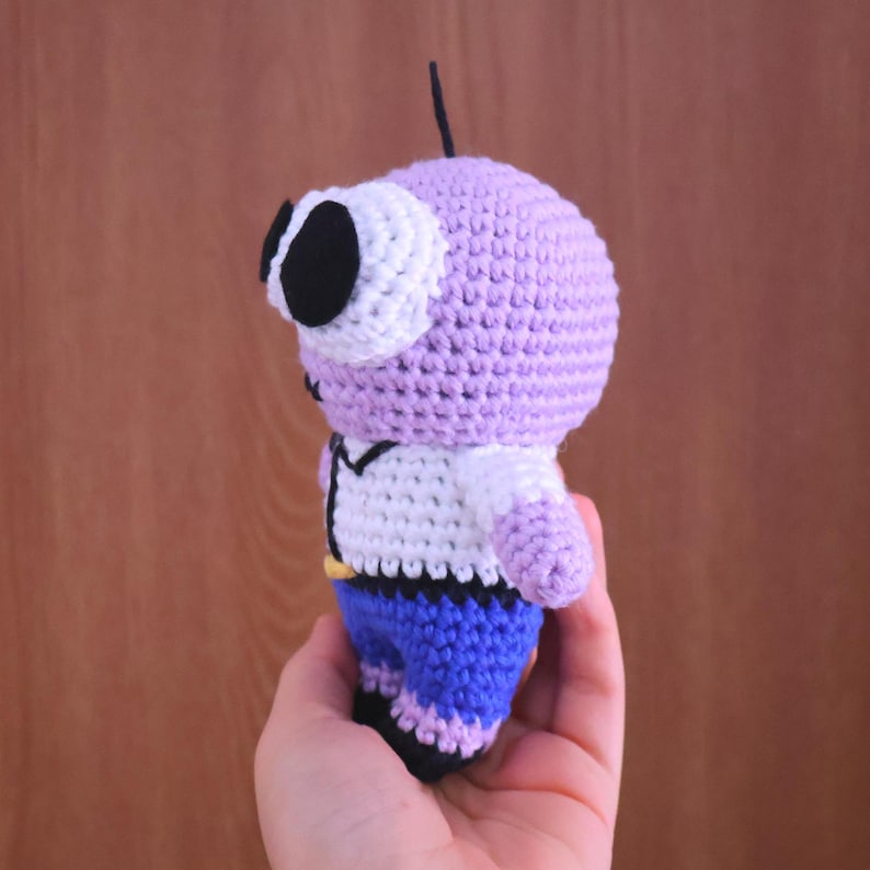 Pim From Smiling Friends Crochet Pattern | Amigurumi Digital PDF ...