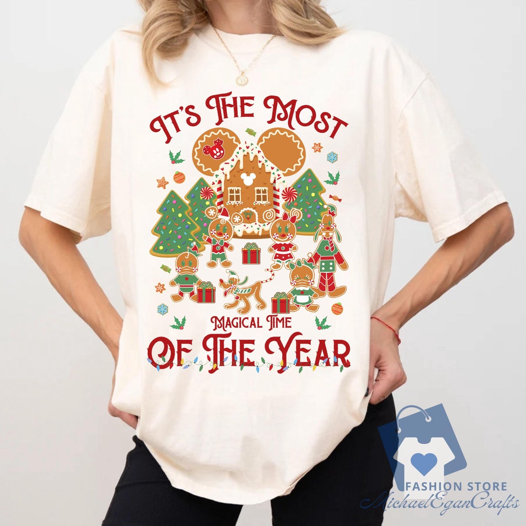 Disney Christmas Tis the Season Png, Merry Christmas Gingerbread Png ...
