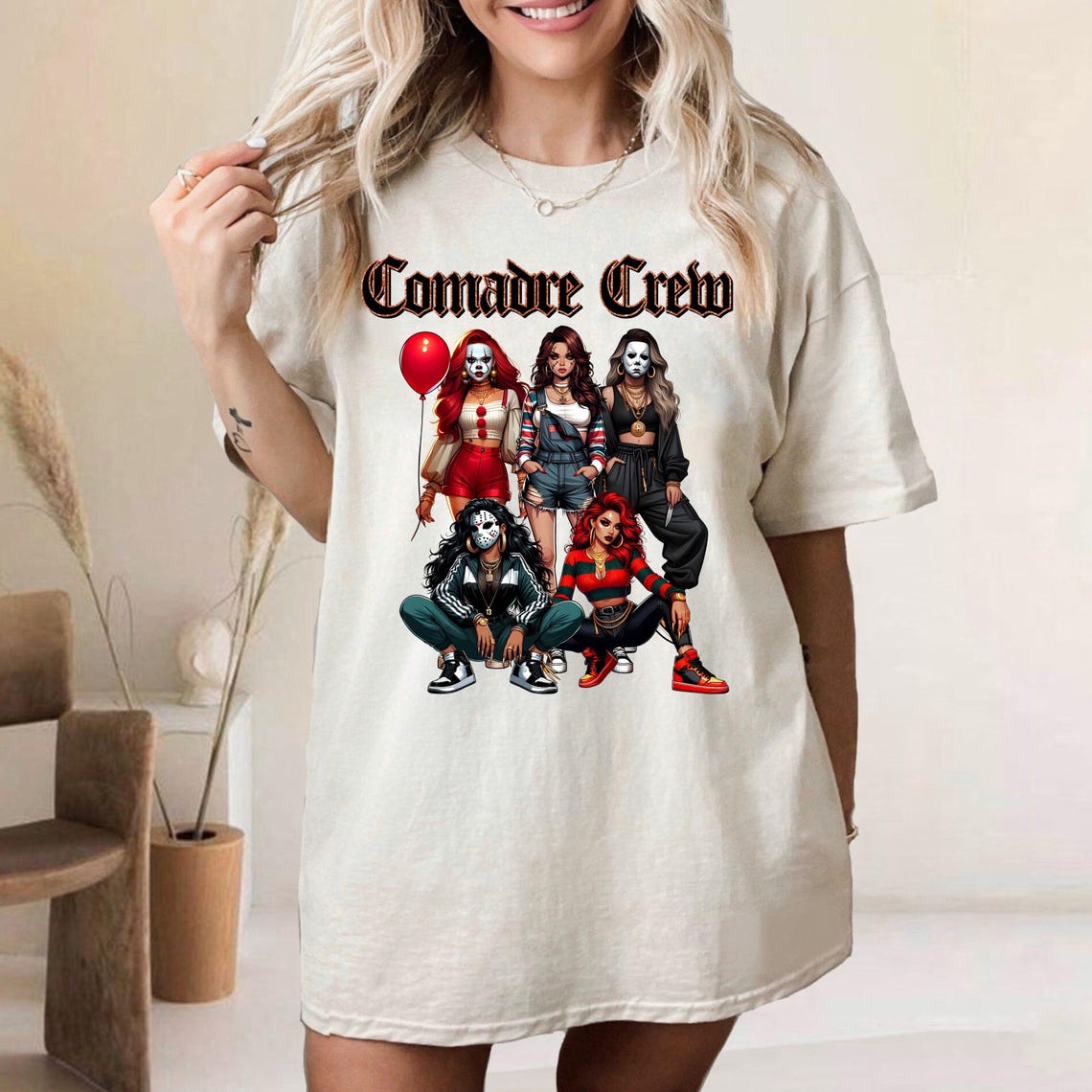 Horror Movie Comadre Crew Png, Bad Girl Png, the Slayers Halloween Png ...