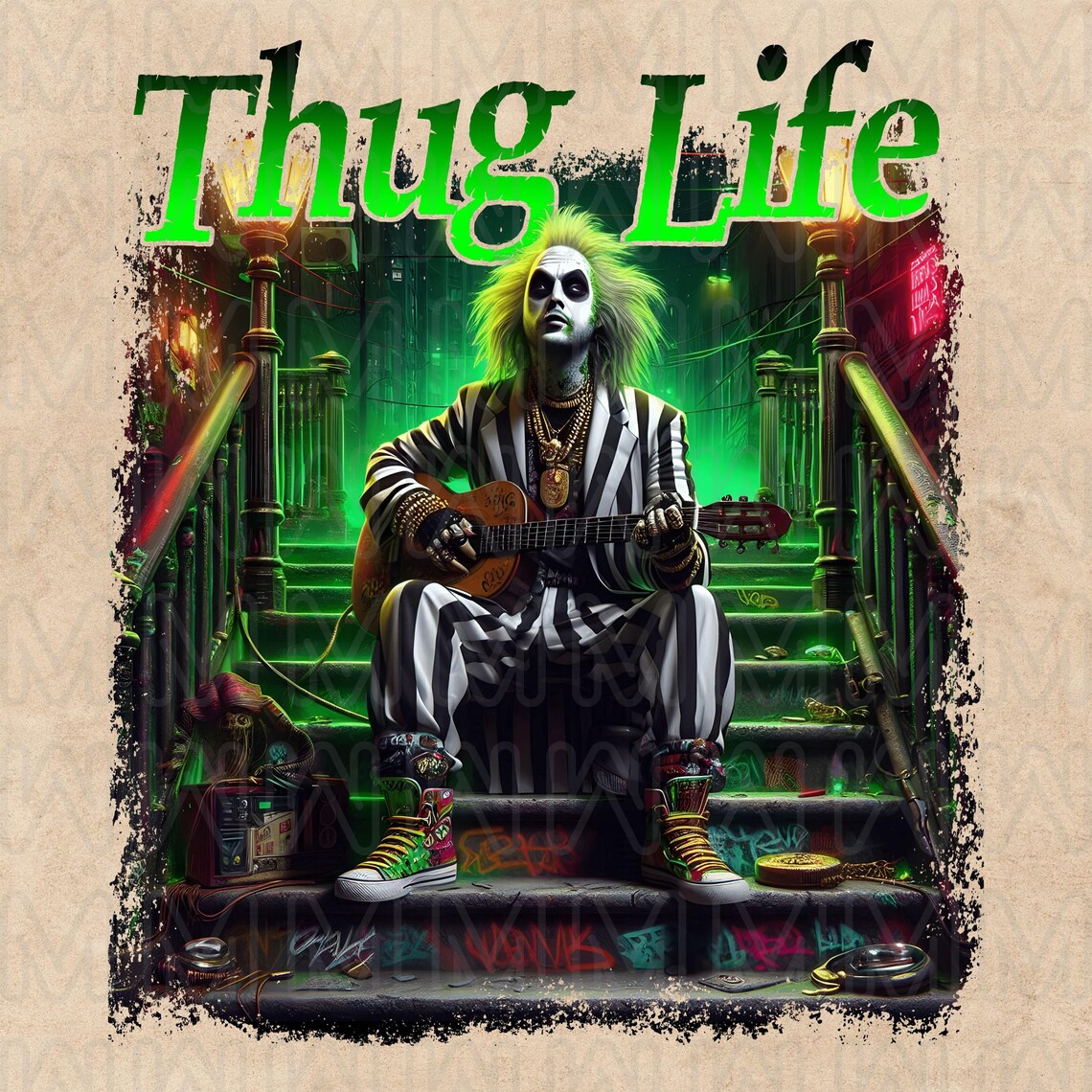 Beetle-j Thug Life Png, It's Show Time PNG, Halloween Horror Movie ...