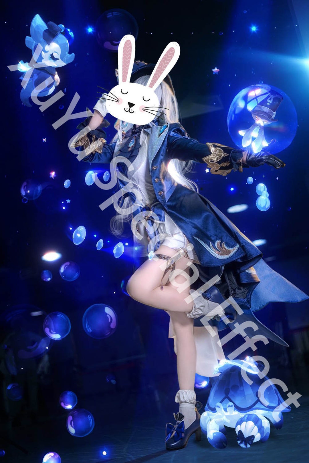 Furina Cosplay Special Effect Genshin Impact Character Skill Pattern ...