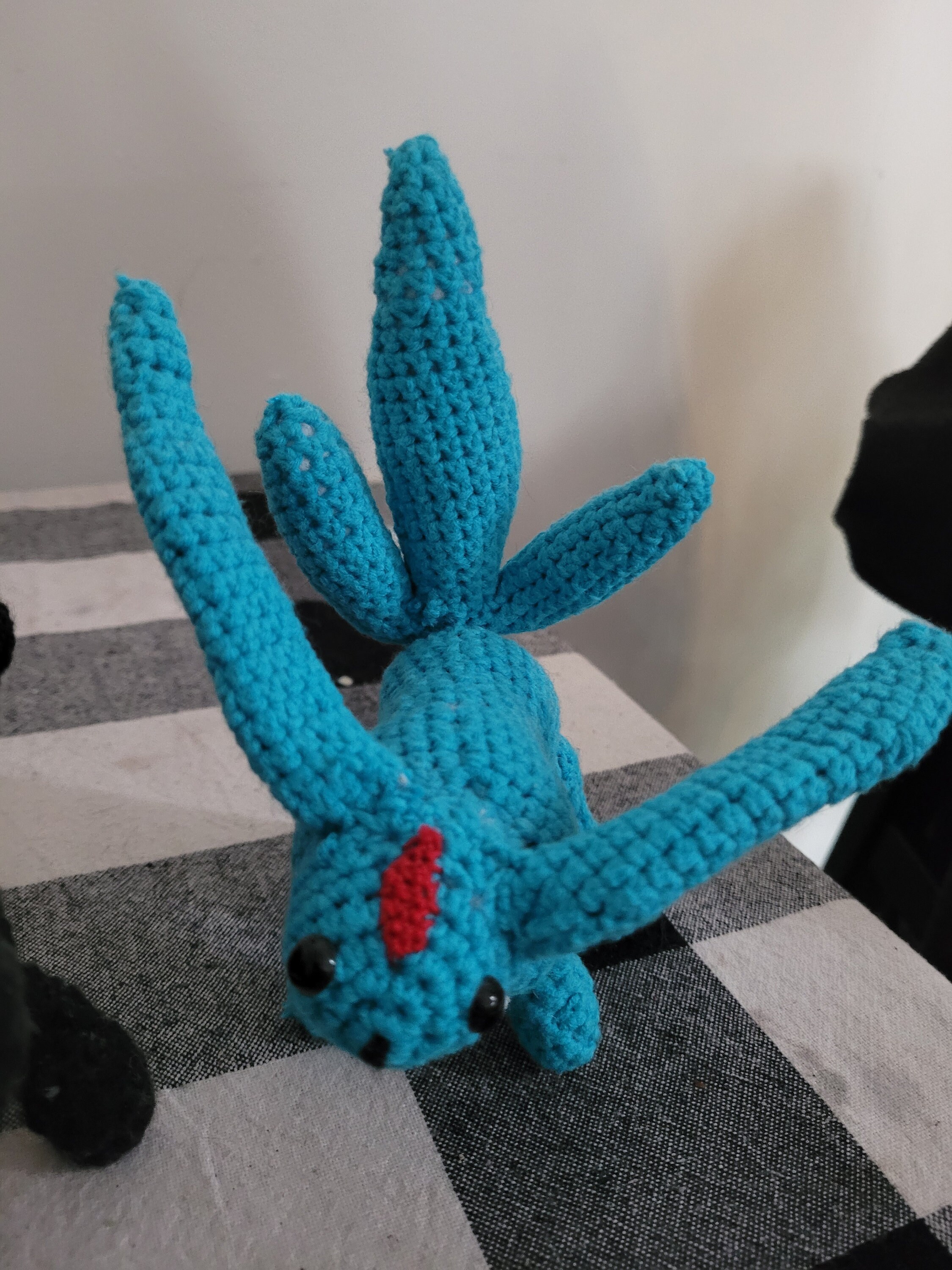 FFXIV Carbuncle Plush, Handmade Crochet Amigurumi, Final Fantasy 14 Fan ...
