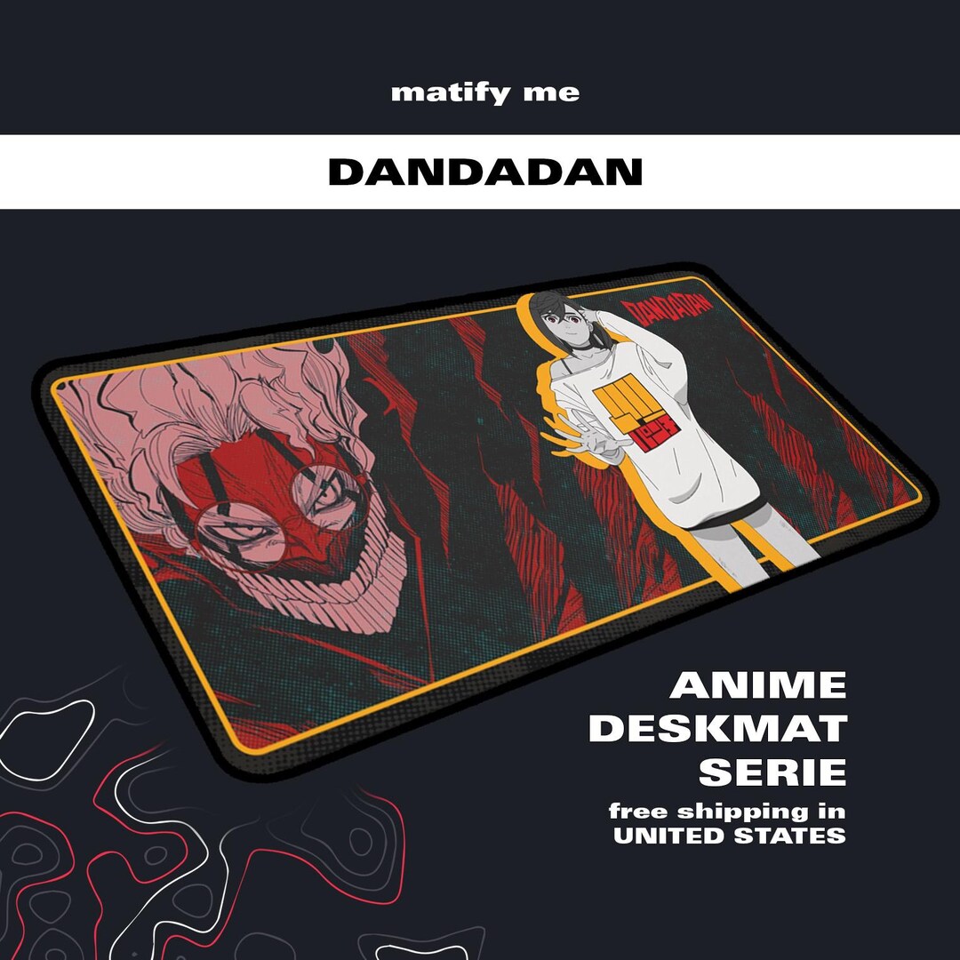 Premium Dandadan Mousepad Momo Ayase & Okarun Mousepad Ken Katakura ...