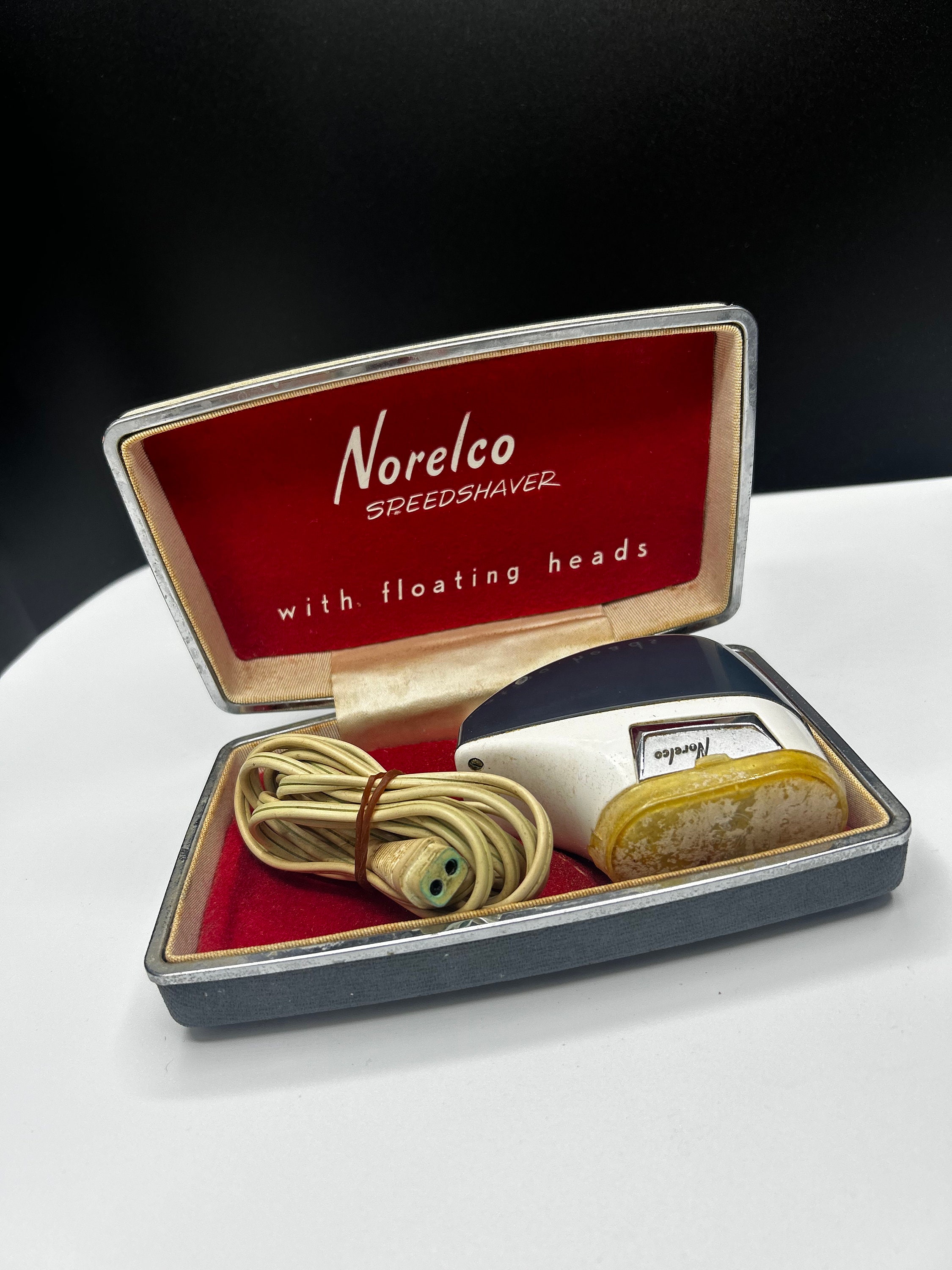 Vintage 1960s Norelco Speed Shaver With Floating Heads - Etsy