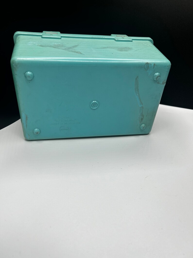 Blue 1960s Wilson’s Acrylic Sewing Box - Etsy