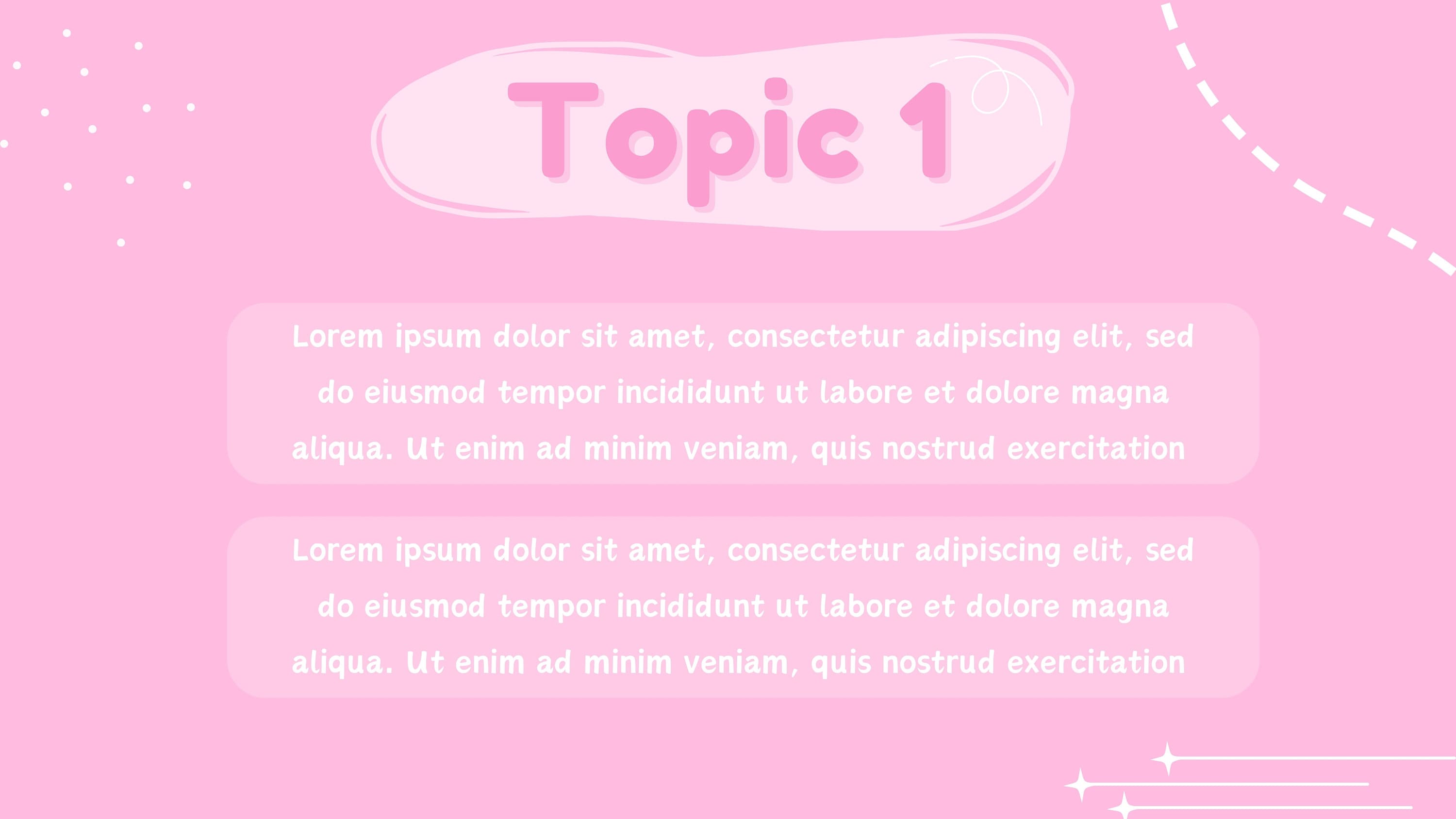 Pink Minimalist Simple Cute Powerpoint Presentation Slides Template - Etsy