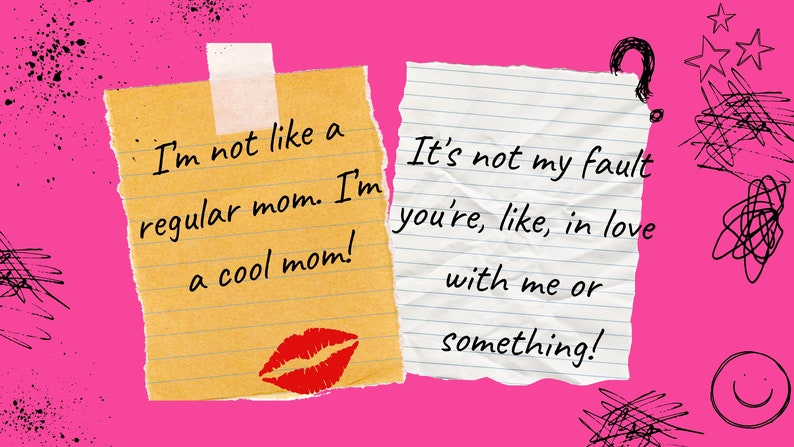 Burn Book Mean Girls Canva Powerpoint Slides Template - Etsy Canada