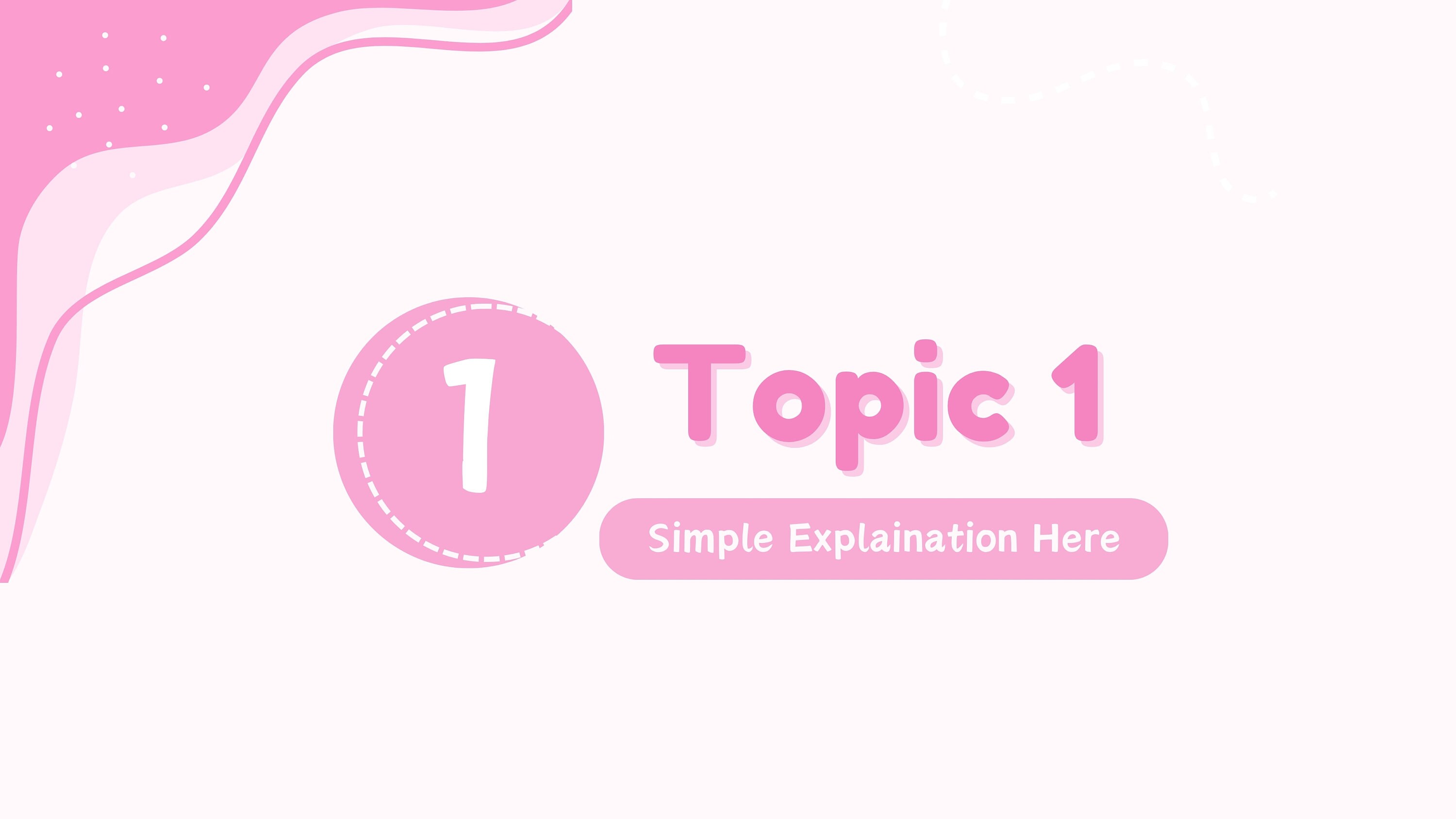 Pink Minimalist Simple Cute Powerpoint Presentation Slides Template - Etsy