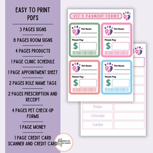 Vet Clinic Pretend Play Printable Pretend Play Printable Bundle Vet ...