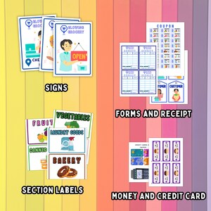 Grocery Store Pretend Play Printables Ultimate Pretend Play Printables ...