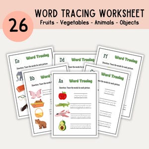 Alphabet Handwriting Practice Sheets for Kids Handwriting Printables ...