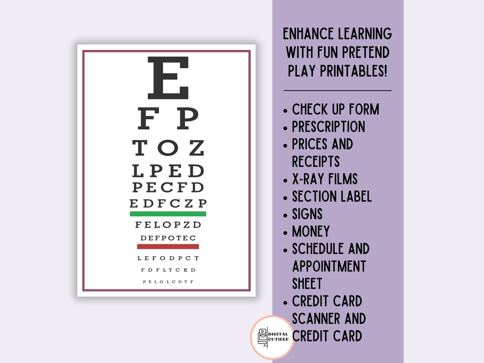 Doctors Office Pretend Play Printable Pretend Play Printable Bundle ...