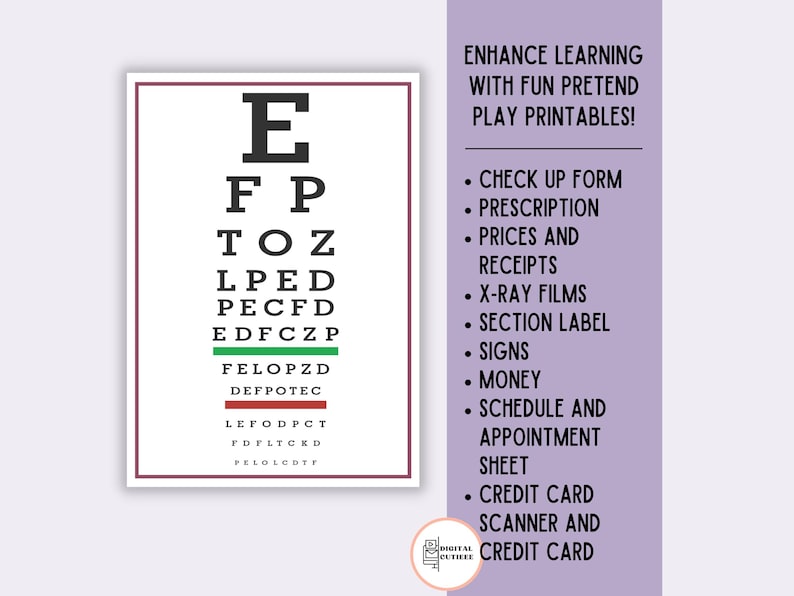 Doctors Office Pretend Play Printable Pretend Play Printable Bundle ...