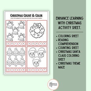 Christmas Printable Activities for Kids Christmas Activity Bundle ...
