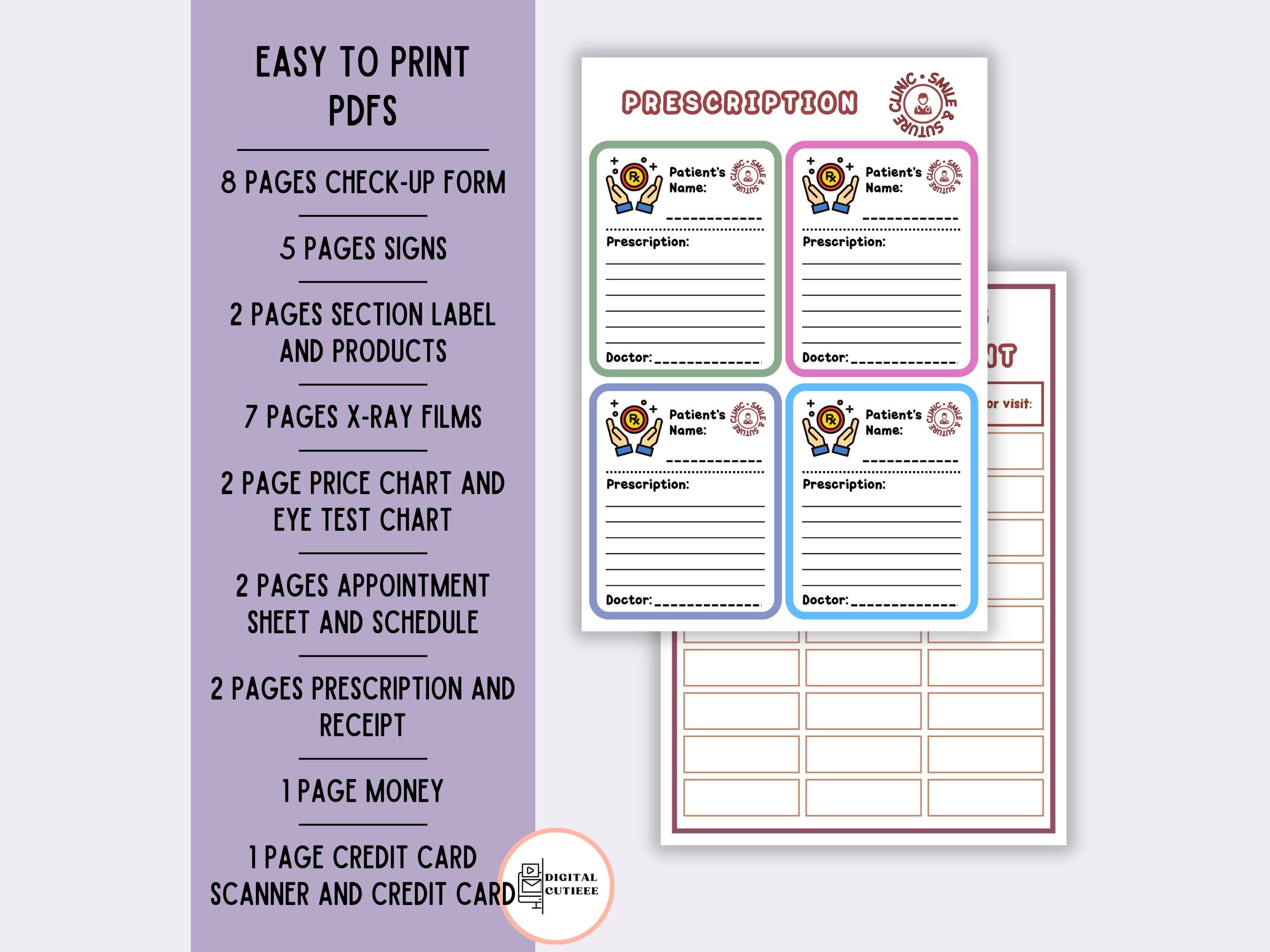 Doctors Office Pretend Play Printable Pretend Play Printable Bundle ...