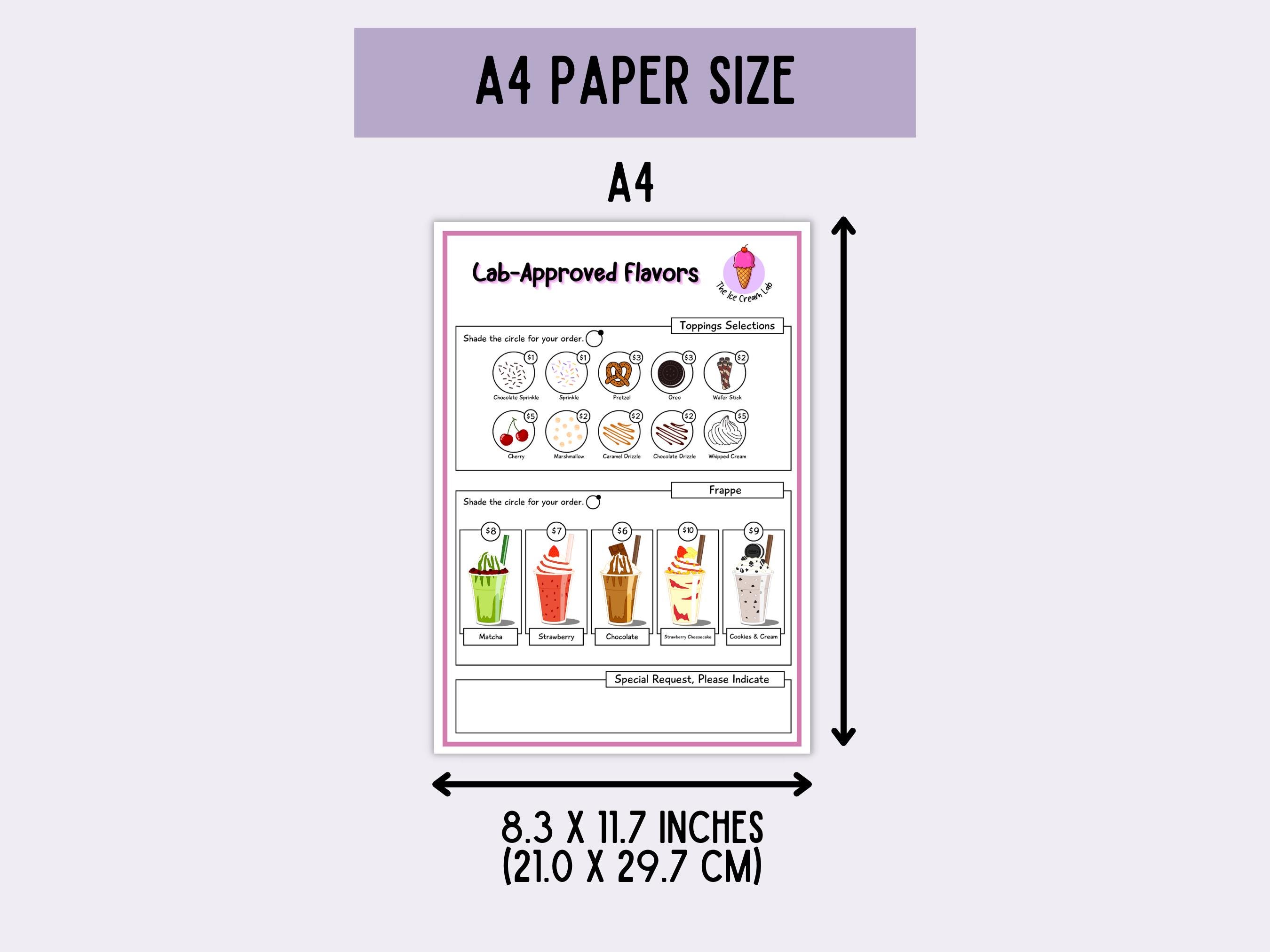 Ice Cream Parlor Pretend Play Printable Pretend Play Printable Bundle ...