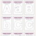 Dot to Dot Alphabet Tracing Printables Preschool Dot to Dot Worksheet ...