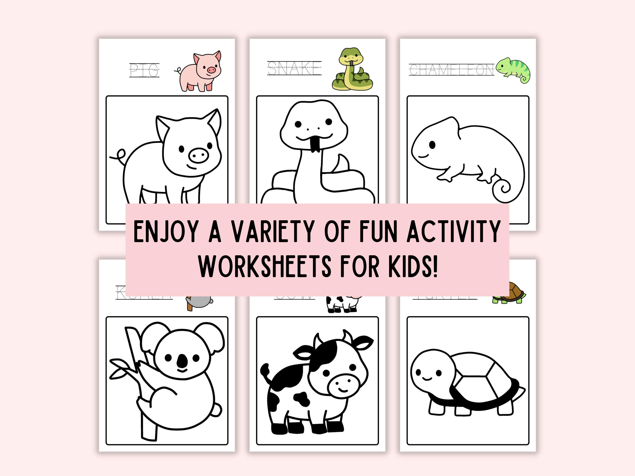 Printable Coloring Pages for Kids Animal Kingdom Coloring Book ...