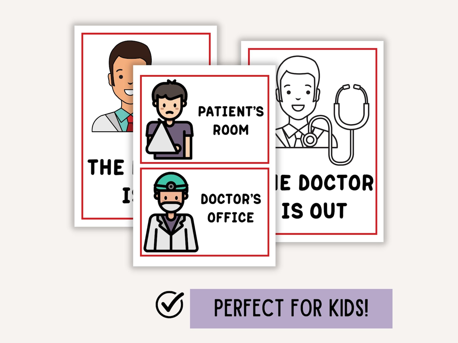 Doctors Office Pretend Play Printable Pretend Play Printable Bundle ...