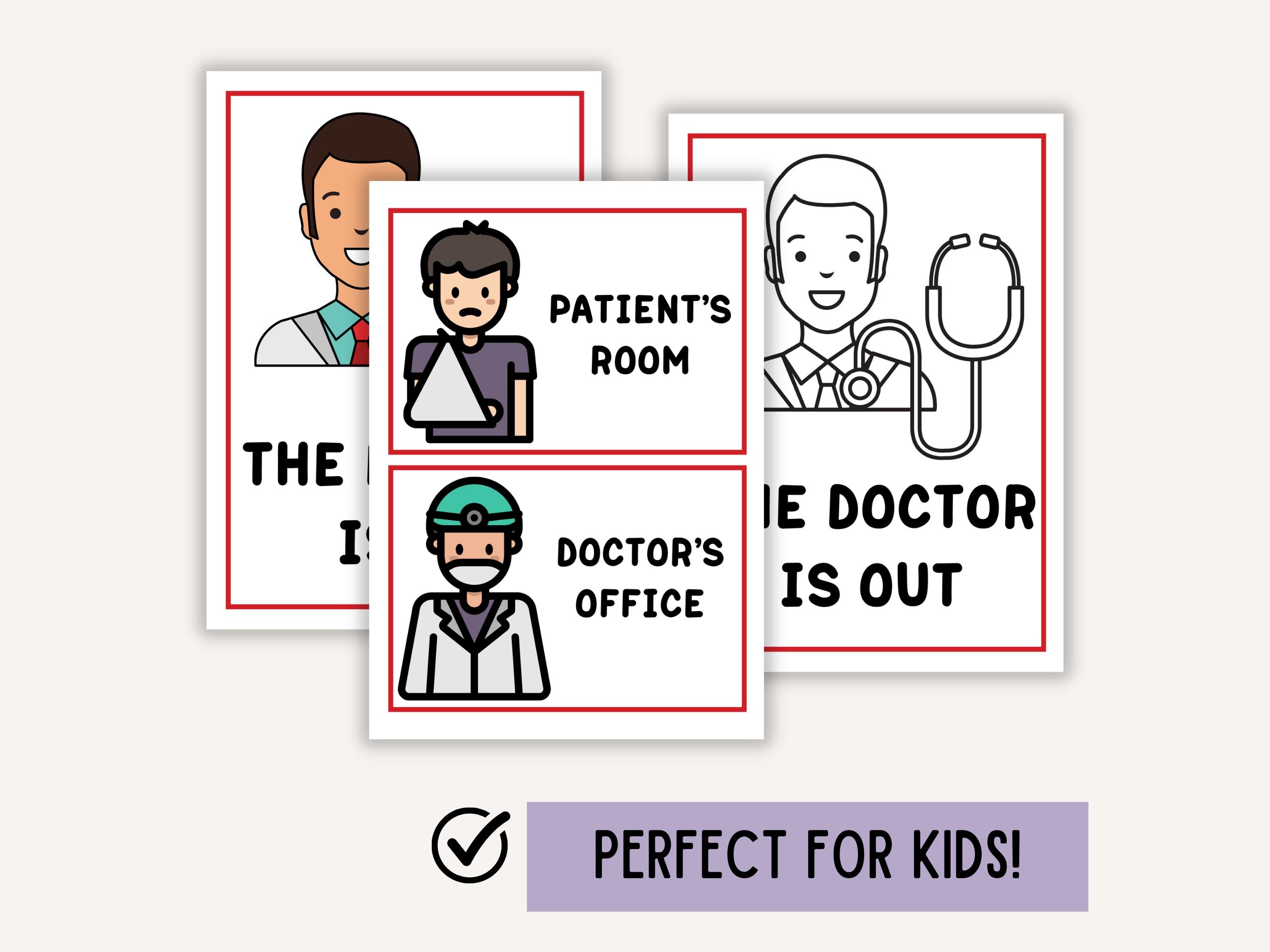 Doctors Office Pretend Play Printable Pretend Play Printable Bundle ...