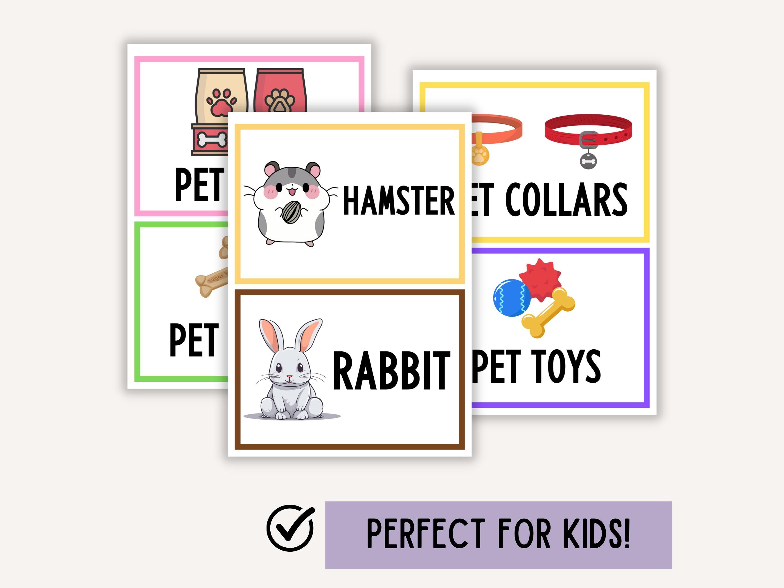 Pet Store Pretend Play Printable Pretend Play Printable Bundle Pet ...