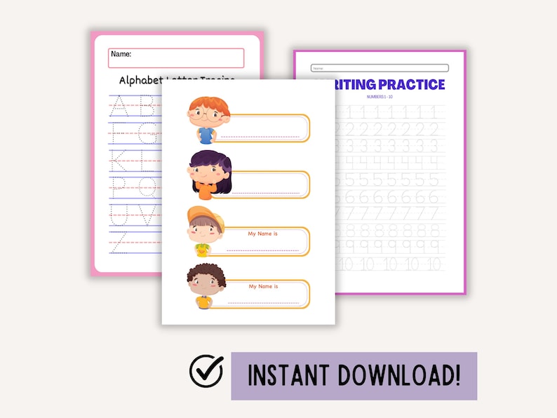 School Pretend Play Printable for Preschool Pretend Play Printable ...