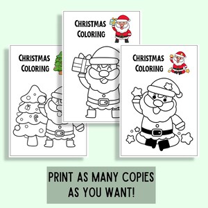 Christmas Printable Activities for Kids Christmas Activity Bundle ...