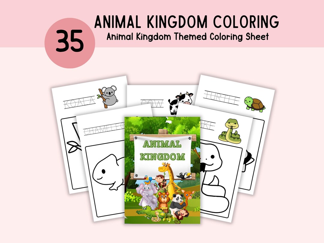 Printable Coloring Pages for Kids Animal Kingdom Coloring Book ...
