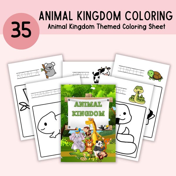 Printable Coloring Pages for Kids Animal Kingdom Coloring Book ...