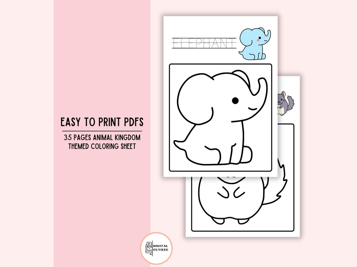 Printable Coloring Pages for Kids Animal Kingdom Coloring Book ...