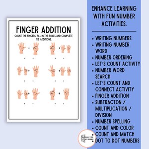 Number Tracing Preschool Activity Worksheets Handwriting Practice ...