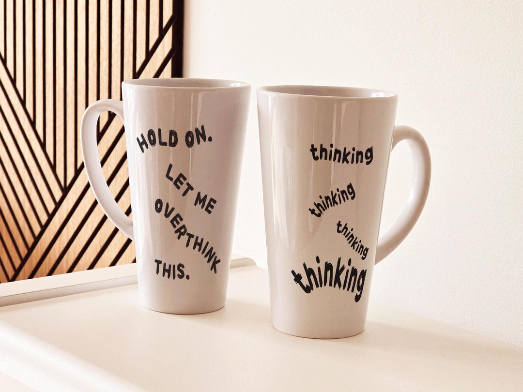 ADHD Overthinking Brain Mug for Neurodivergent Friend Gift I Let Me ...