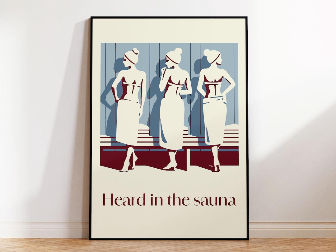 Sauna Digital Print Download for Cool Nordic Lifestyle Wall Art I ...