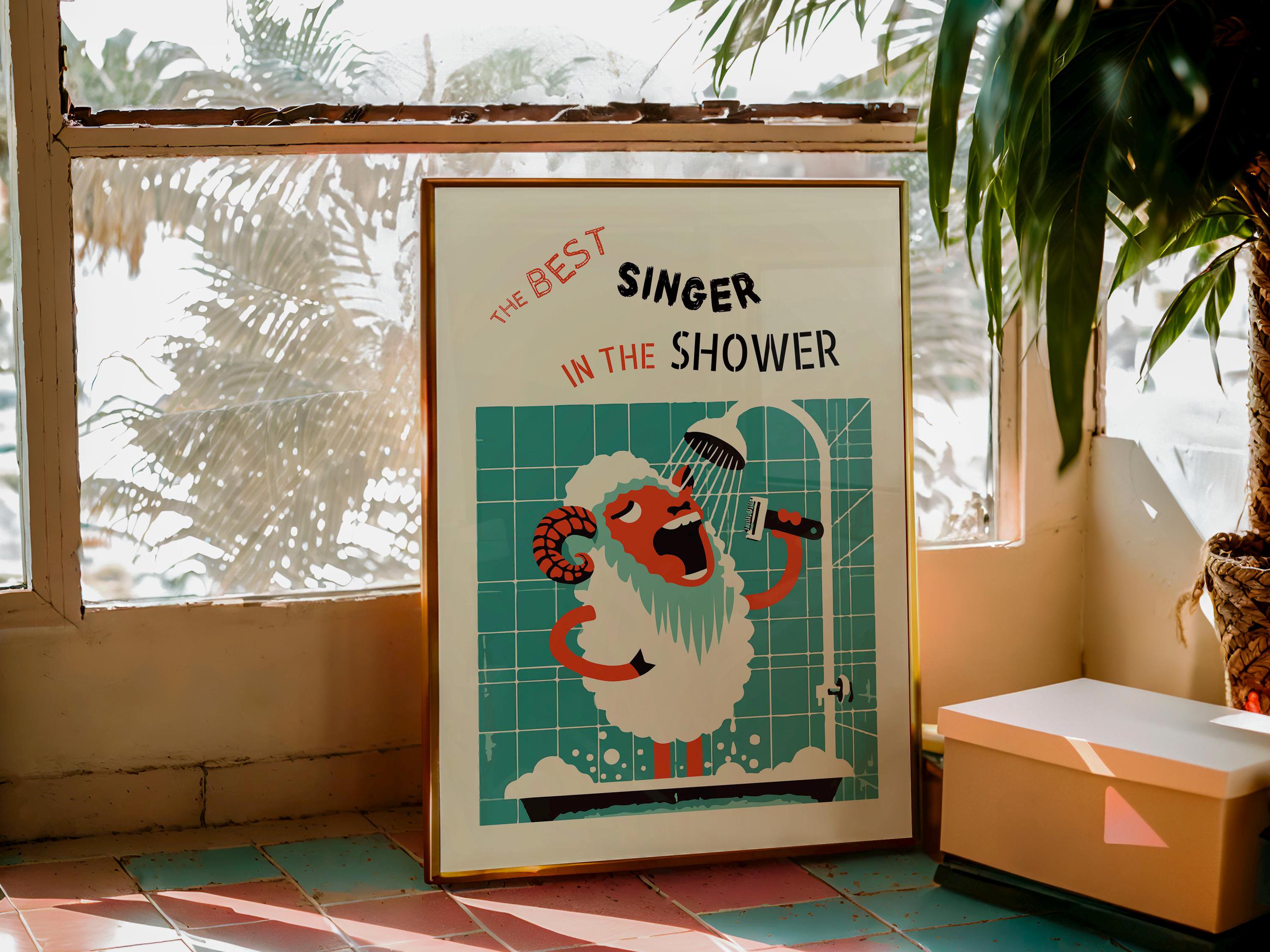 The Best Singer in the World - Sheep Singing in the Shower Quirky ...